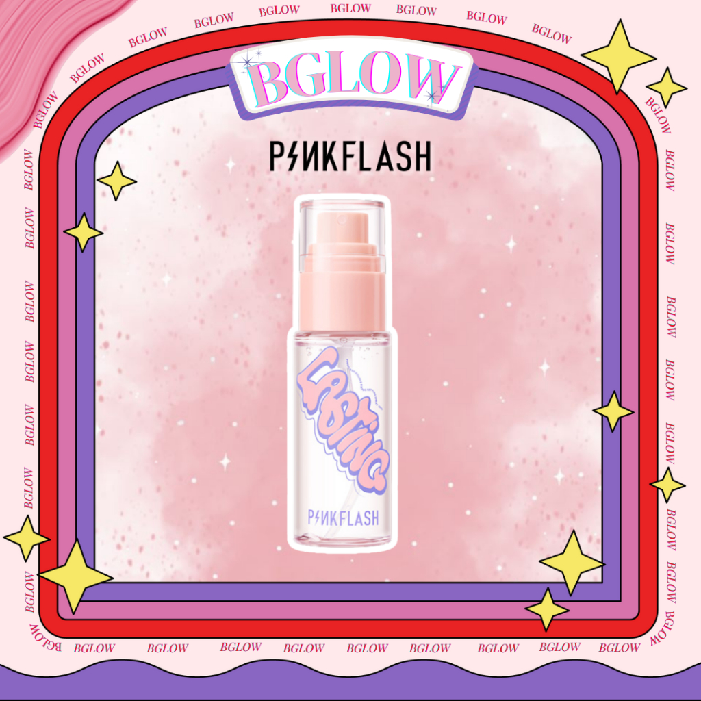 Jual PINKFLASH DOUBLE FIXING SETTING SPRAY Shine free Hydrating Oil ...