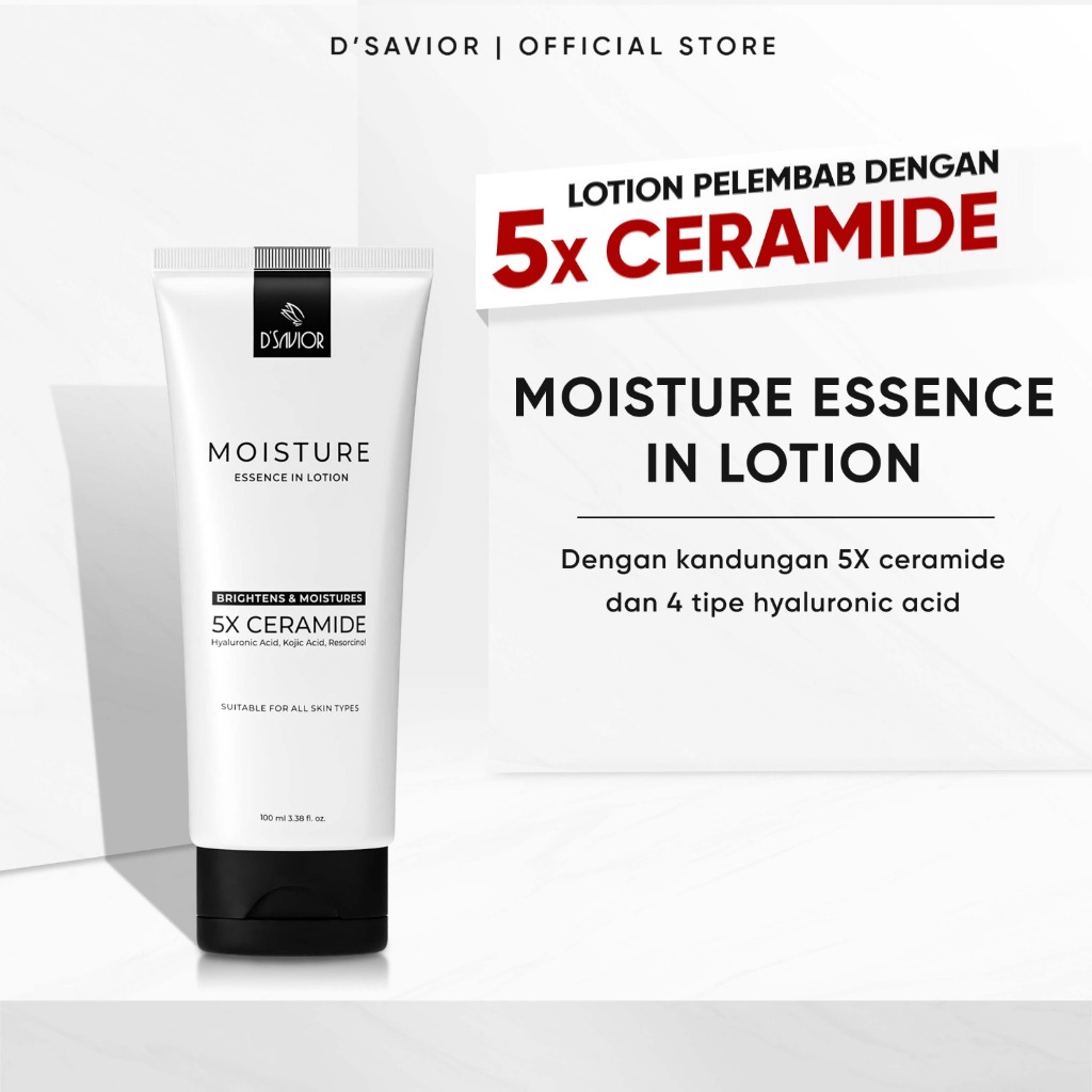 Jual D'Savior Body Lotion With Moisture Brightening Moisturizer Lotion ...