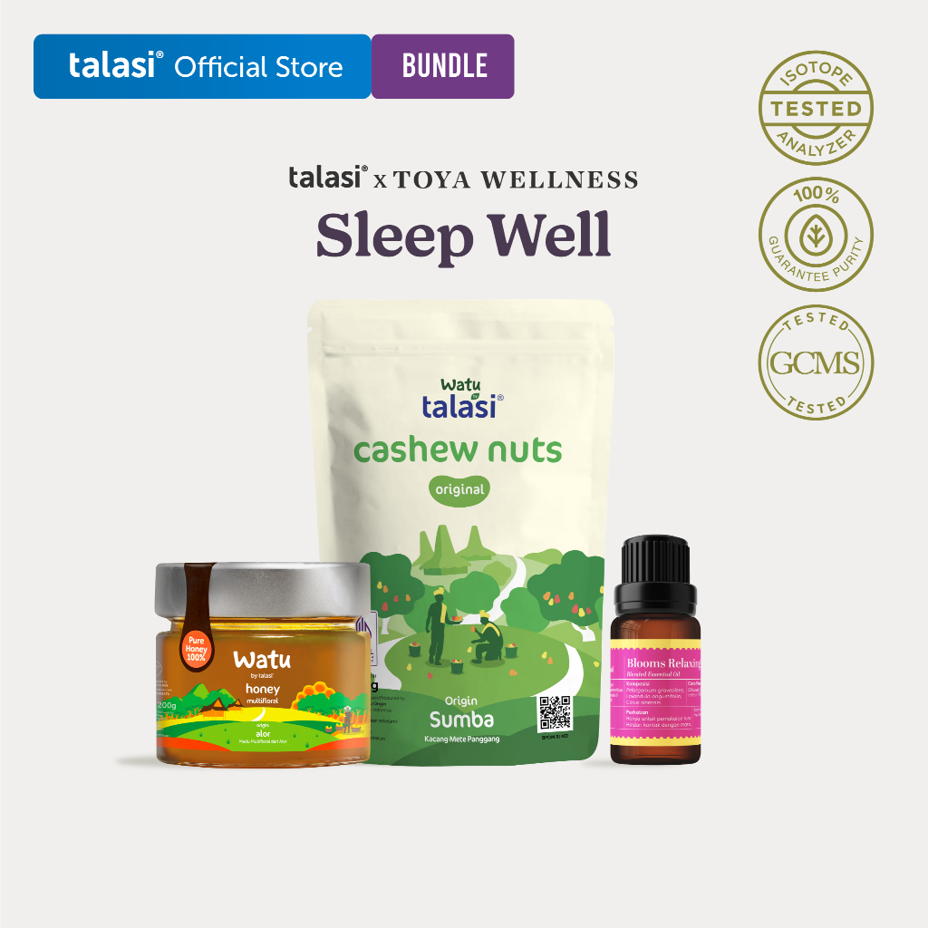 Jual Talasi x Toya Wellness - Sleep Well Bundling | Shopee Indonesia