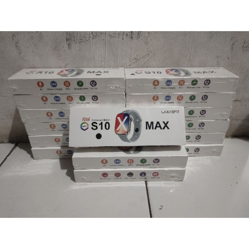 Jual Smartwatch S10 Max Amoled Laxasfit | Shopee Indonesia