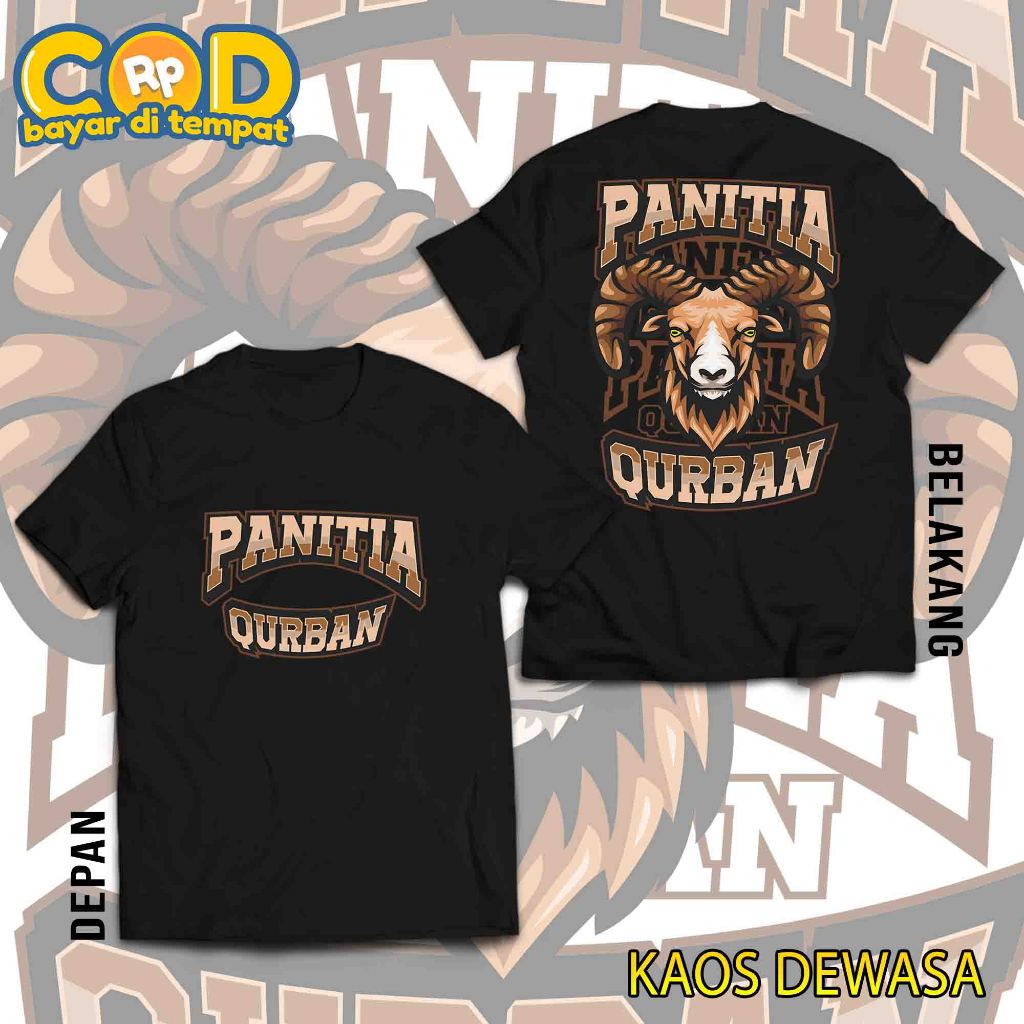 Jual Hosin Shop - Kaos Sablon Print Panitia Qurban Sapi Kambing 2 ...