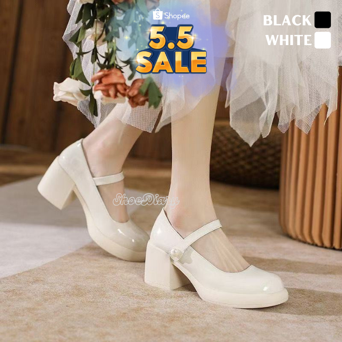 Jual ShoeDiary Lizzy - [COD READY] Sepatu Heels Wanita High Heel Hak ...