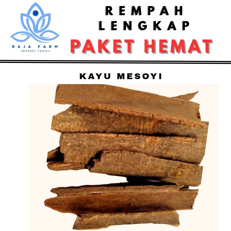 Jual Kayu Masoyi Mesoyi Masoi Masohi 20gr Rempah Rempah Paket Hemat ...