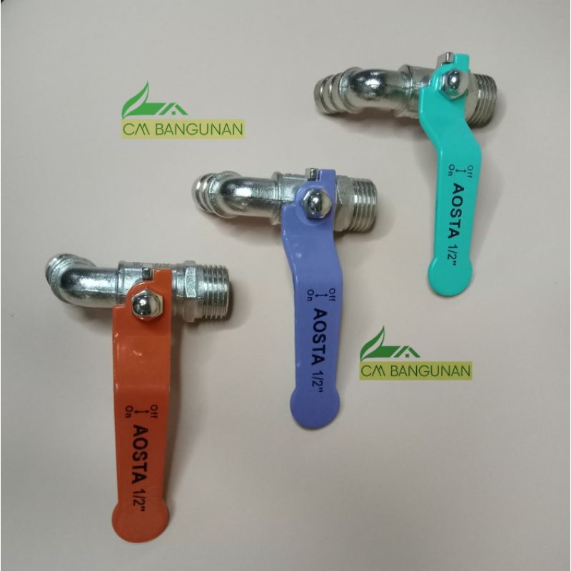 Jual Kran Taman Besi Pendek Cebol Model Asahi Amico Merk AOSTA Ukuran 1 ...