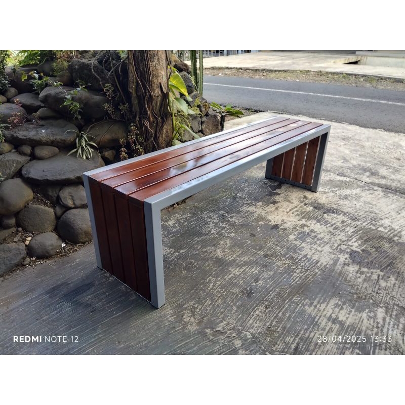 Jual Bench Chair Fleksibel, Kursi Cafe Industrial Minimalis, Bangku ...
