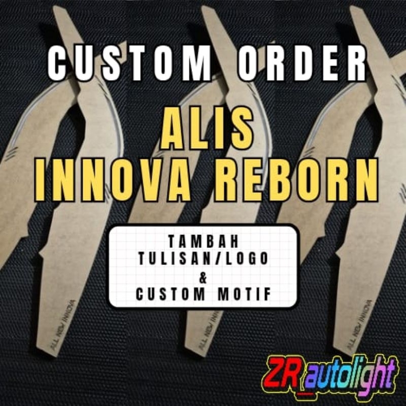 Jual "CUSTOM ORDER" ALIS SLIM FRAME Innova Reborn / LAZY EYE Alis ...