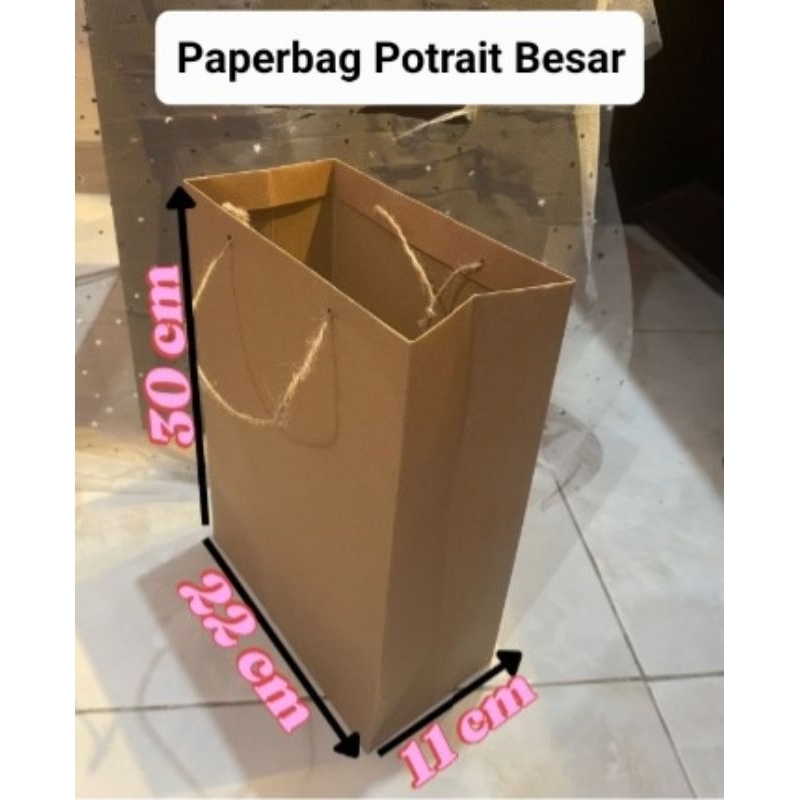 Jual paper bag besar / tas kertas besar / paperbag potrait / paperbag ...