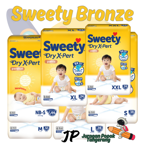 Jual Sweety Bronze Dry X-Pert All Size (NBS-XXL) - 1 Ball / Sweety ...
