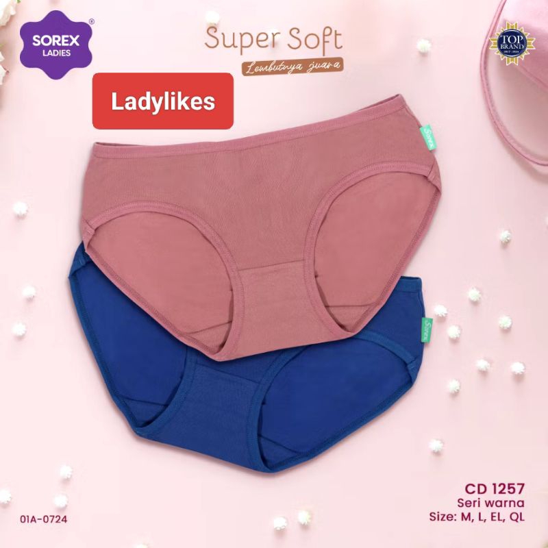 Jual SOREX CELANA DALAM SUPER SOFT 1257 CD MODEL MINI | Shopee Indonesia
