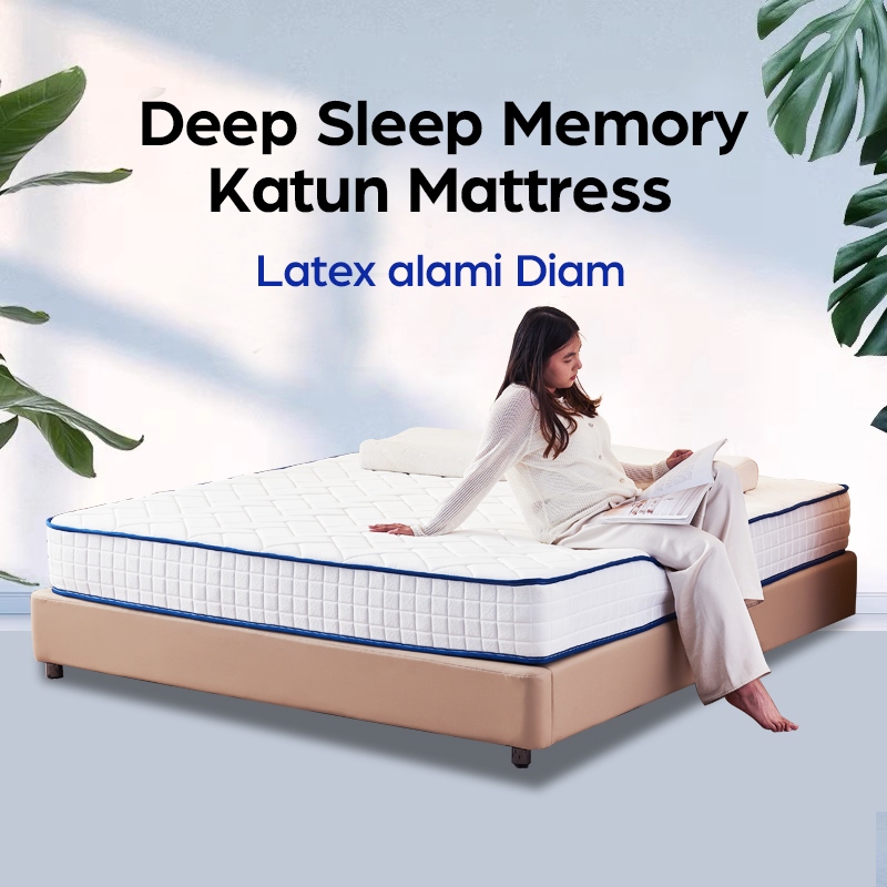 Jual Spring bed tebal 22cm empuk lantai matras anti lembab kasur Spring ...