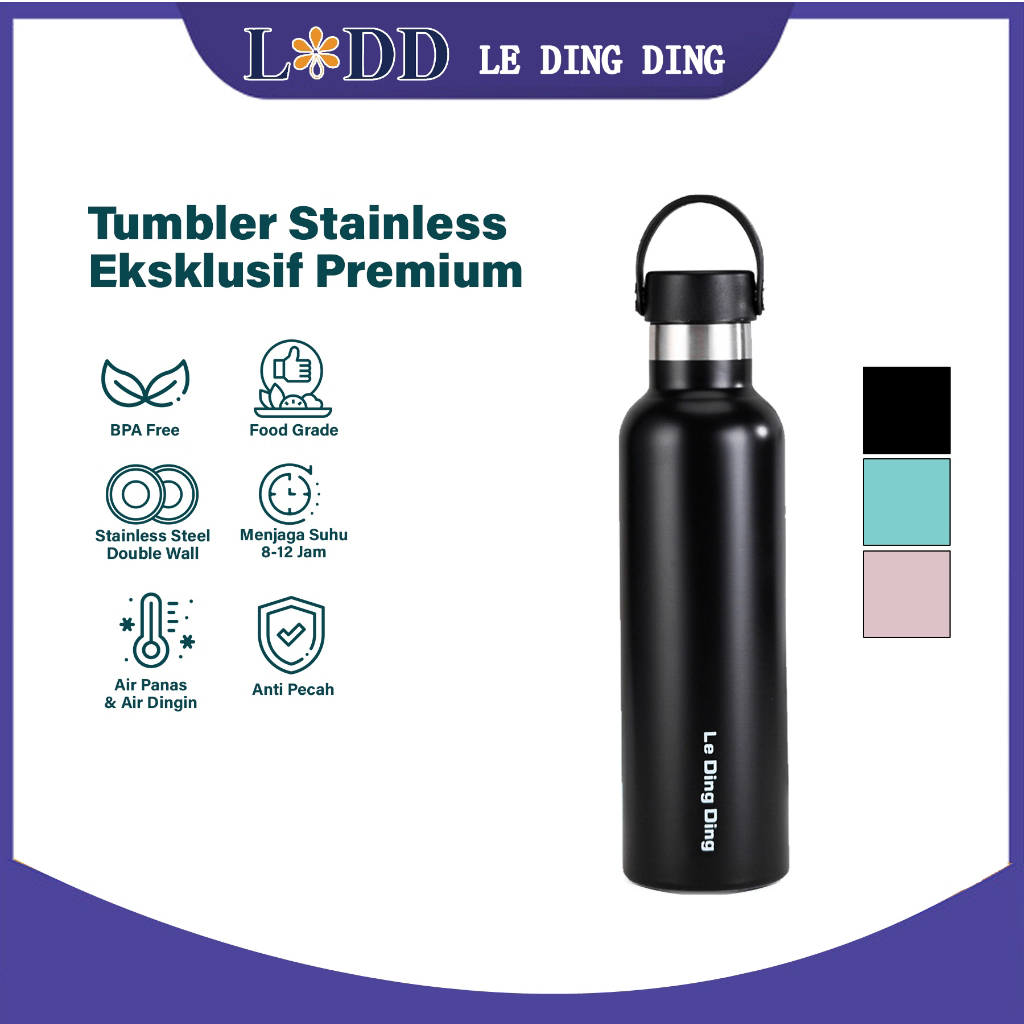 Jual Botol Minum Tumbler Olahraga Stainless Steel SUS 304 Tahan Panas dan Dingin 1Liter Silikon ...