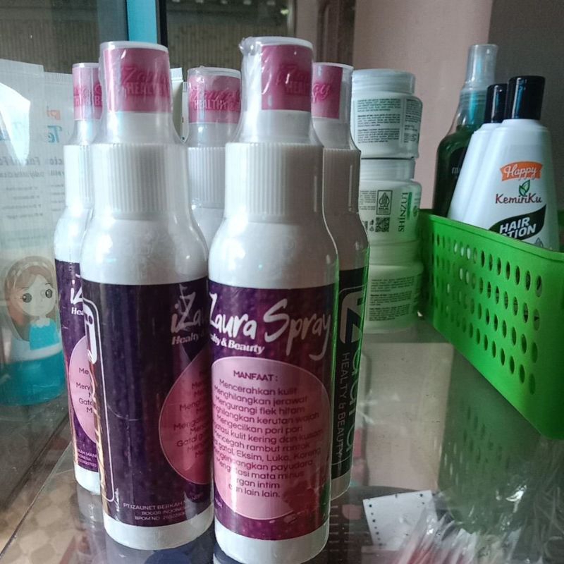 Jual Izaura Spray Non Kimia botol 100ml (kemasan baru bersegel ...