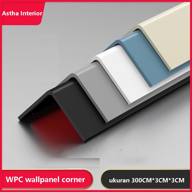 Jual WPC CORNER/penerapan Wall Panel WPC/ukuran300cm*3cm*3cm | Shopee Indonesia