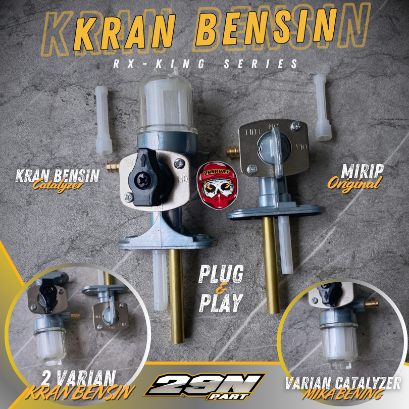 Jual Keran Kran Bensin Catalyzer Dan Biasa Motor Yamaha RX KING RXKING ...