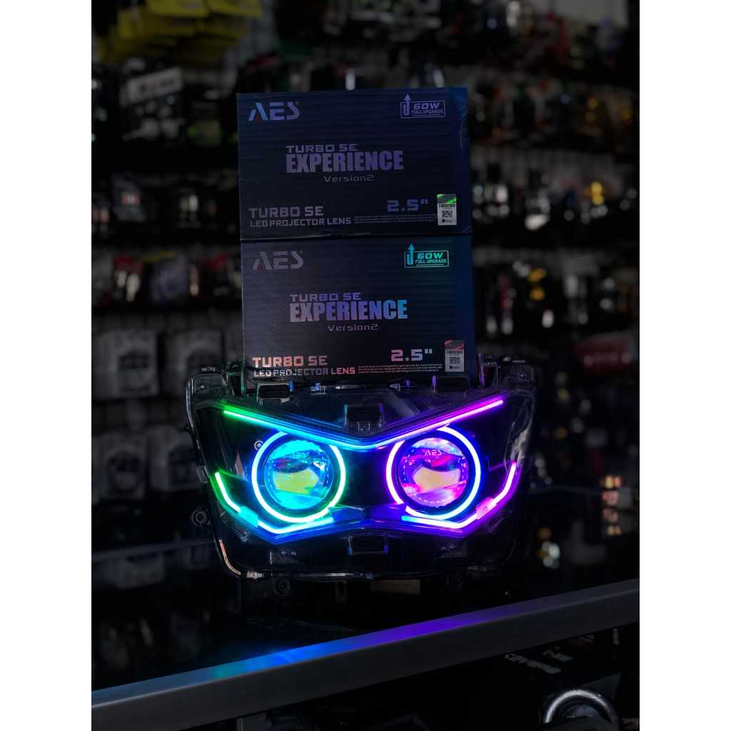 Jual BILED NMAX NEW 2020-2024 AES TURBO EXSPERIENCE FULLSET REFLEKTOR ...