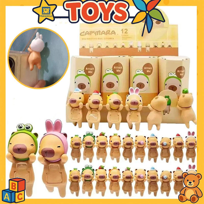 Jual 【Mainan Imut】1 Pcs Mini Capybara Hippers Blind Box Lucu Dapat ...
