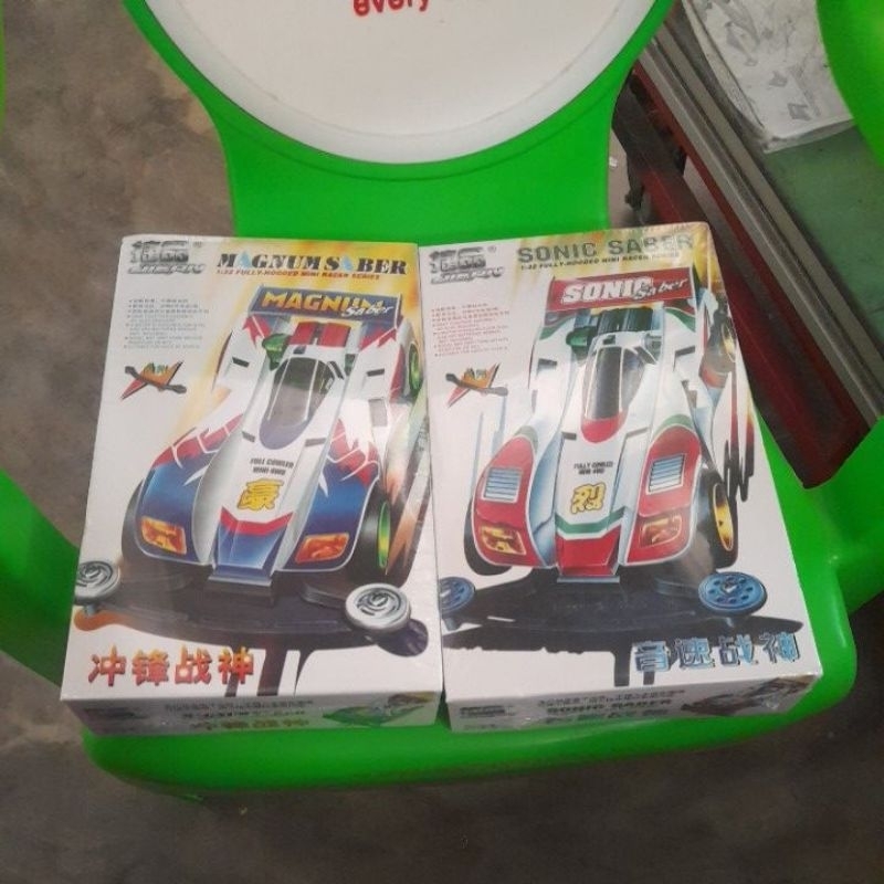 Jual mini4wd sonic saber dan magnum saber | Shopee Indonesia