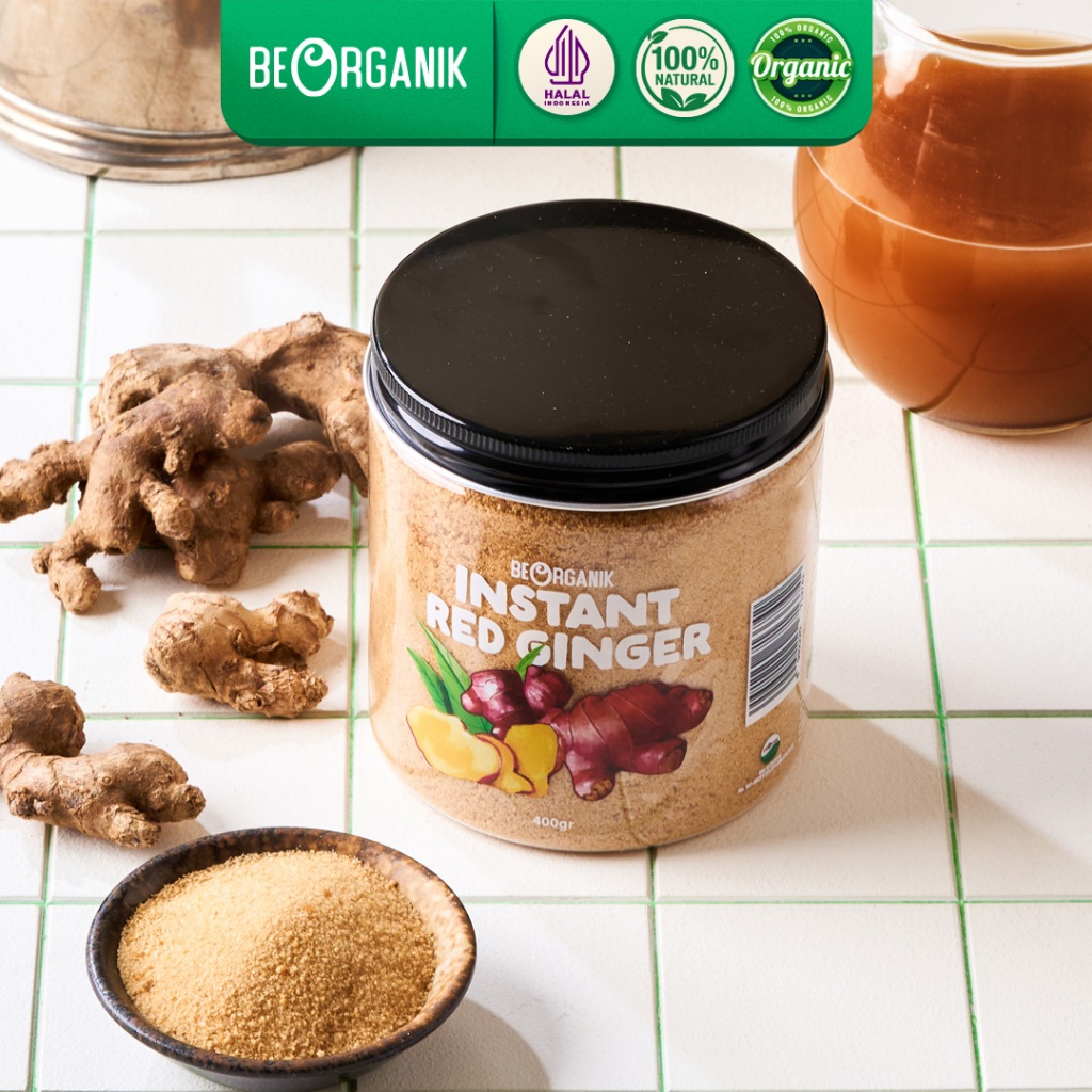 Jual Beorganik Instant Red Ginger / Jahe Merah Instan Bubuk | Shopee Indonesia