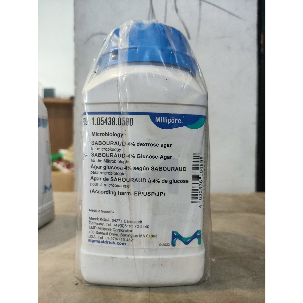 Jual SABOURAUD 4% DEXTROSE AGAR 1GR 105438 MICROBIOLOGY (REPACK ...