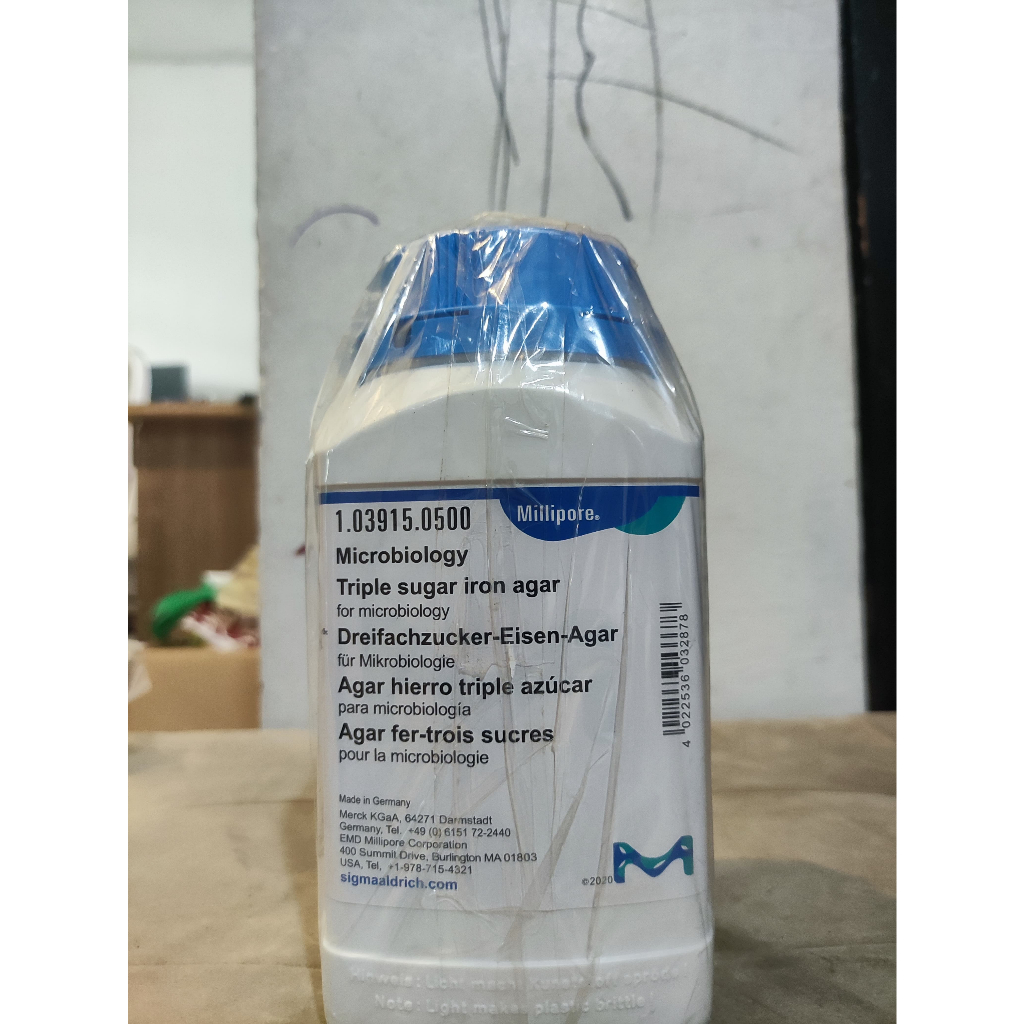 Jual TRIPLE SUGAR IRON AGAR 1GR 103915 MICROBIOLOGY (REPACK) | Shopee ...