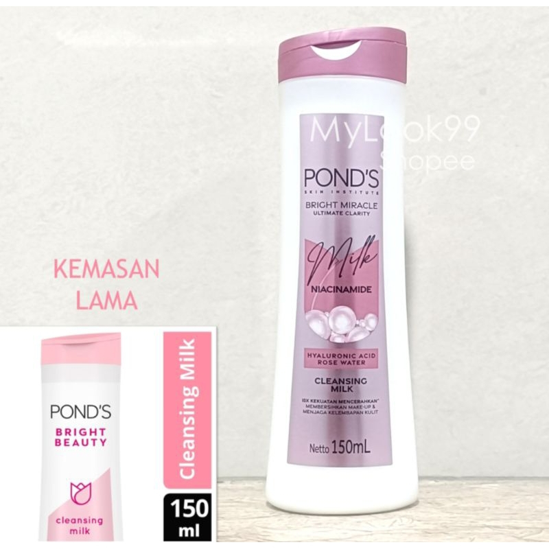 Jual Pond’s White Beauty Cleansing Milk - Ponds Milk Cleanser 150ml ...