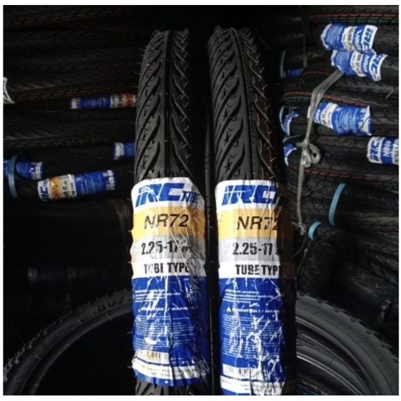 Jual BAN LUAR DEPAN IRC NR 72 225-17 TUBE TYPE RING 17 BAN UNTUK SEMUA ...