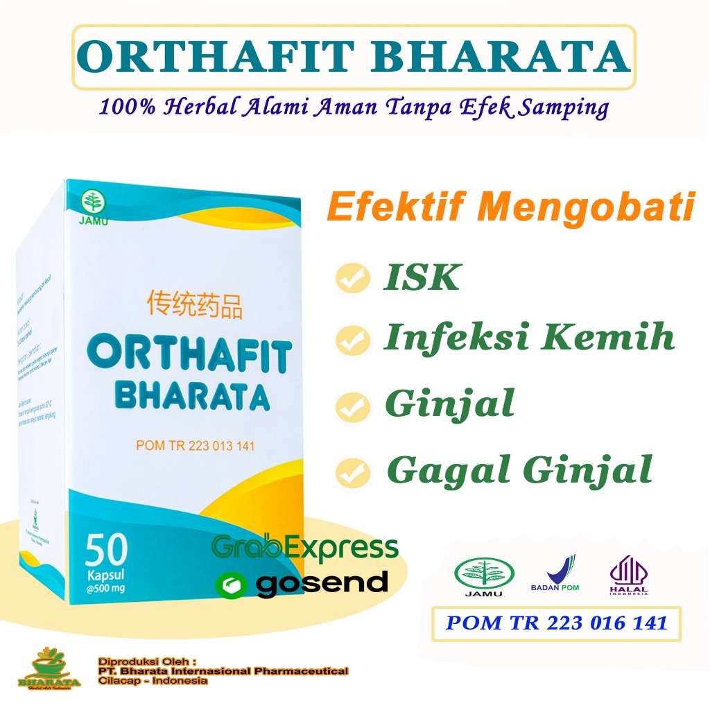 Jual Orthafit Bharata Asli Obat ISK Infeksi Saluran Kencing Ginjal Gagal Ginjal 100%Paling Ampuh ...