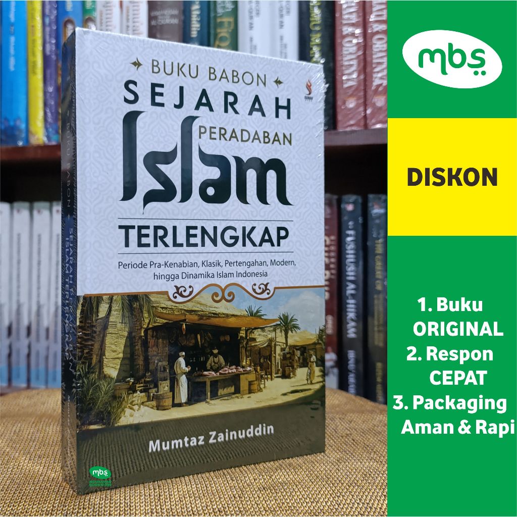 Jual BUKU BABON SEJARAH PERADABAN ISLAM TERLENGKAP - Mumtaz Zainuddin ...