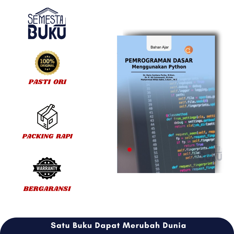 Jual Buku Pemrograman Dasar Menggunakan Python - Buku Informatika | Shopee Indonesia