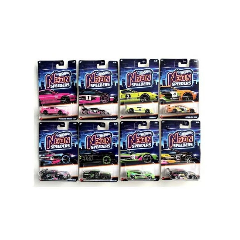 Jual Hot Wheels Neon Speeders - BMW M2, Mini Cooper, Nissan GTR R35 ...