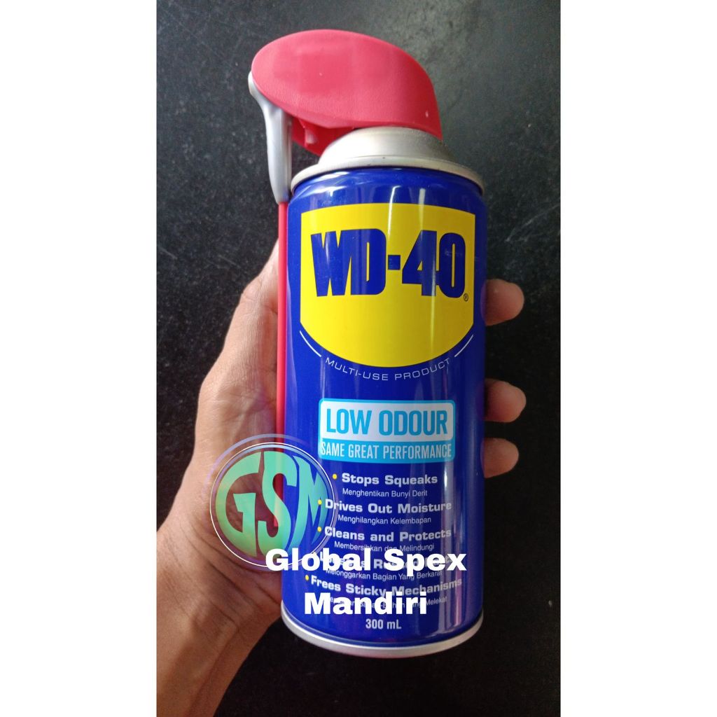 Jual WD40 PELUMAS ANTI KARAT 300 ML WD 40 SPRAY SERBA GUNA SMART STRAW | Shopee Indonesia