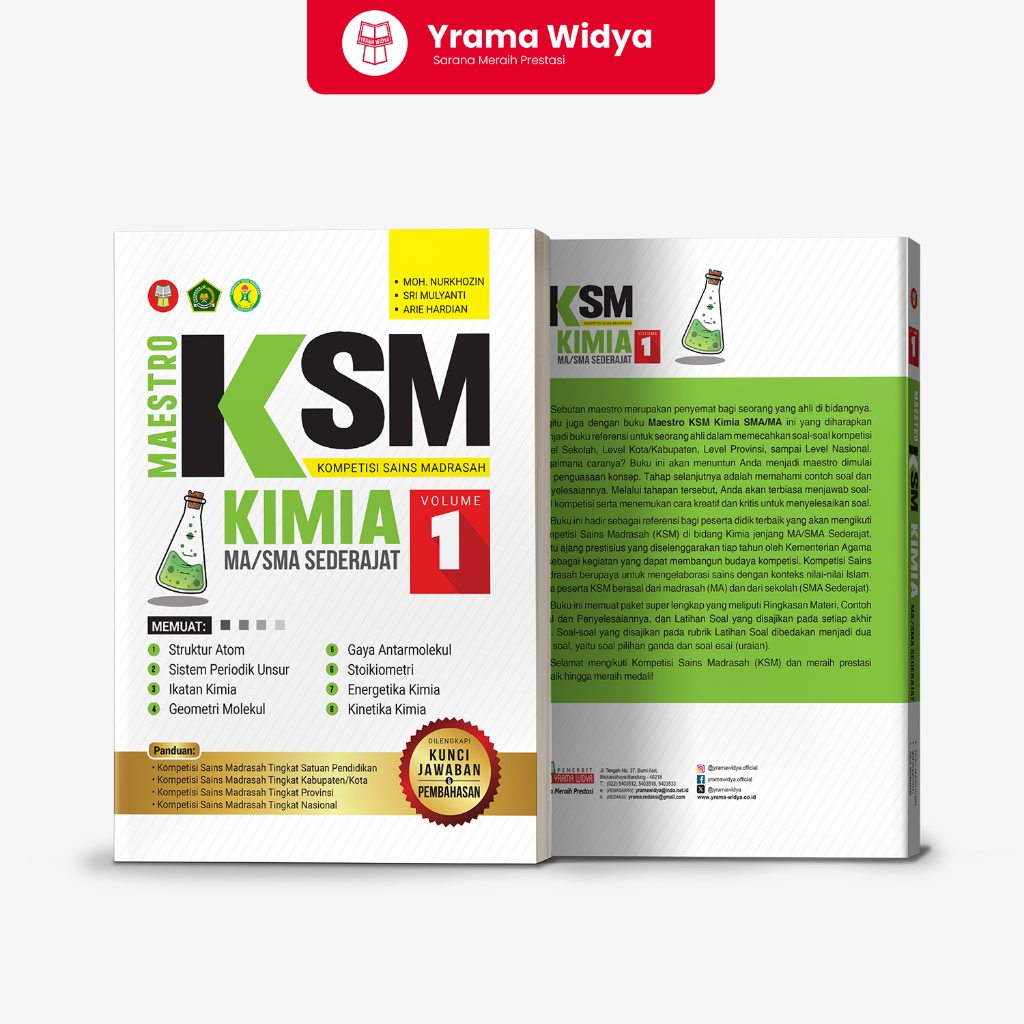 Jual Yrama Widya - Buku Maestro KSM KIMIA MA/SMA Volume 1 | Shopee Indonesia