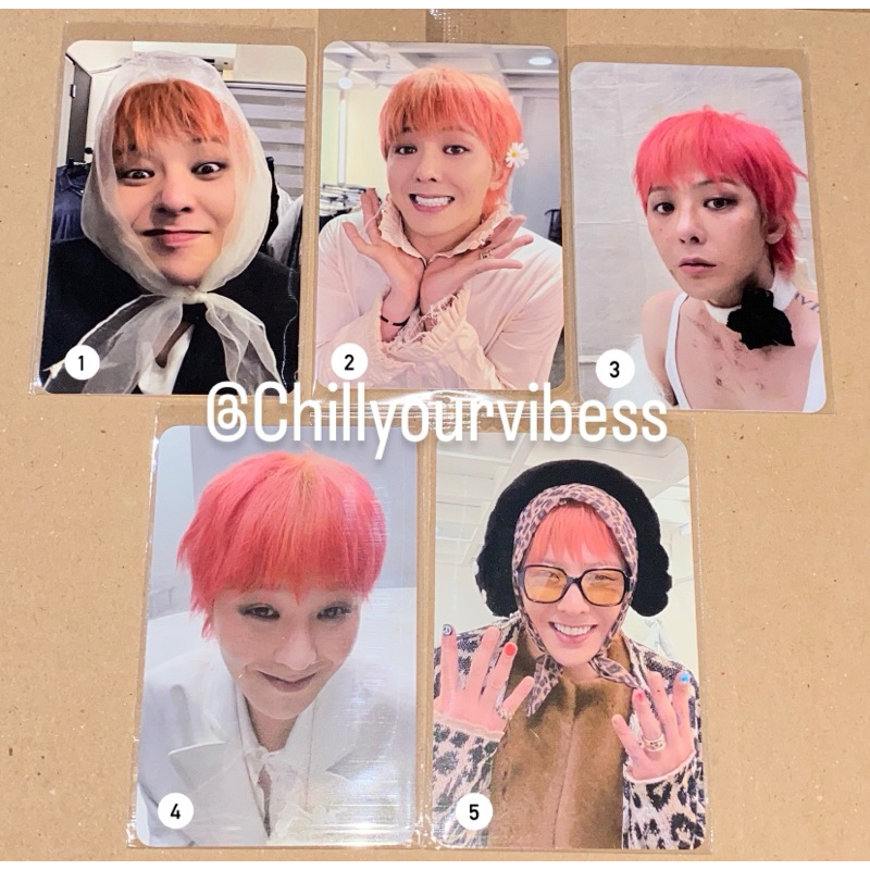 Jual G-DRAGON - 3rd Album [ Übermensch ] photocard offical & album ...