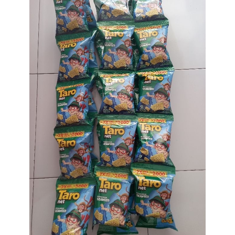 Jual TARO NET RASA RUMPUT LAUT 10 × 17G | Shopee Indonesia