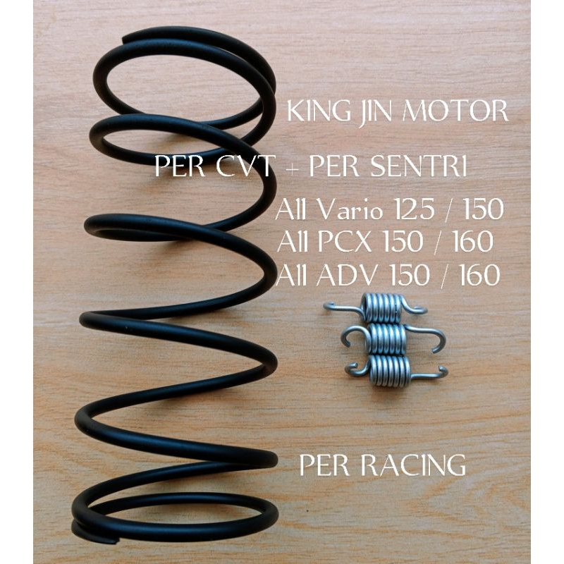 Jual Per CVT Racing Set Per Sentri 1500 / 1200 / 1000 RPM All Vario 125 ...