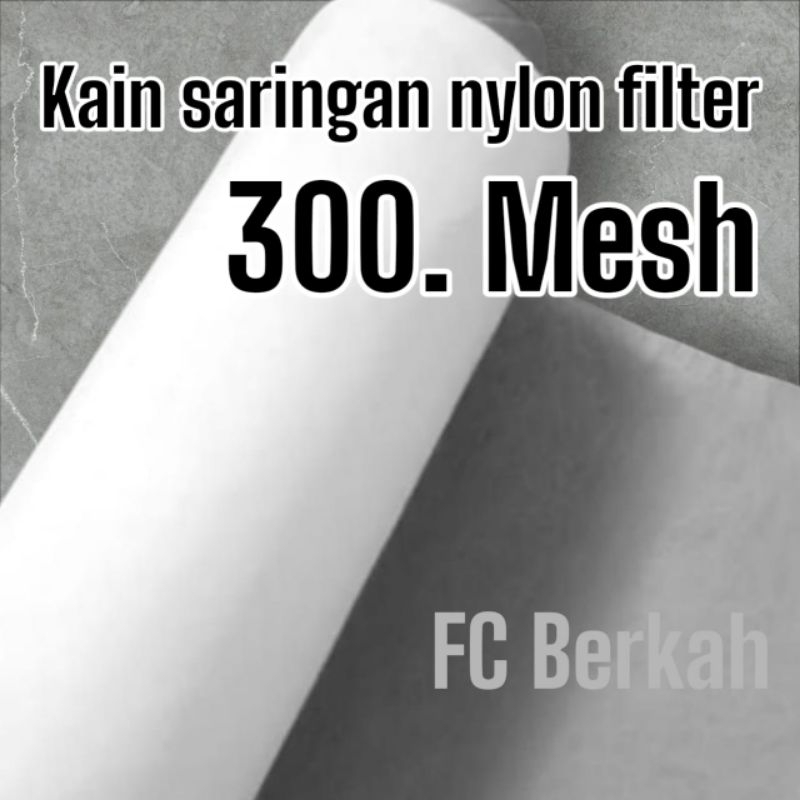 Jual kain saringan nylon filter mesh 300 | Shopee Indonesia