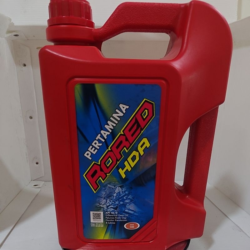 Jual OLI MESIN PERTAMINA RORED HDA 140 4L | Shopee Indonesia