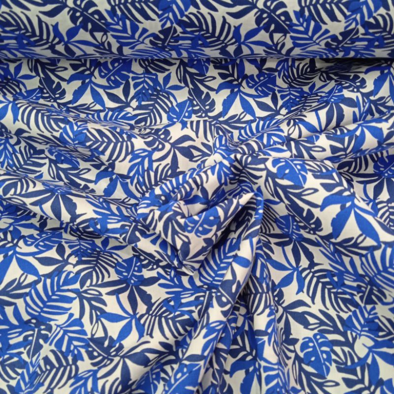 Jual KAIN KATUN PRINTING PREMIUM GARMEN DAUN | Shopee Indonesia
