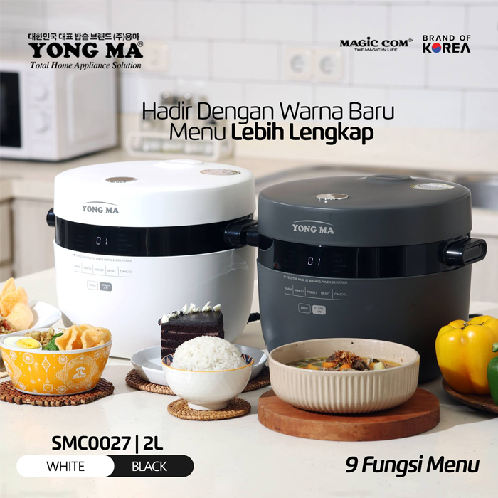 Jual YONG MA Magic Com 2 Liter Digital Rice Cooker YONGMA - SMC 0027 ...