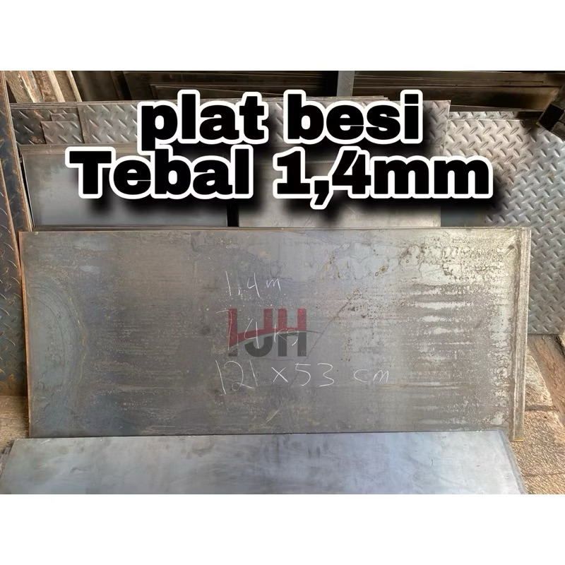 Jual Plat besi tebal 1,4mm . plate eser plat besi polos hitam black ...