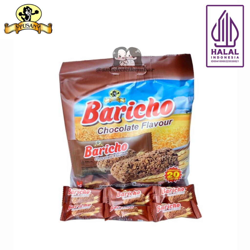 Jual PUSAN BARICHO SNACK SEREAL OAT RASA COKLAT / STOBERI / VANILLA ...
