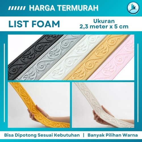 Jual Wall Border List Foam Dinding List Pinggiran Wallpaper List ...