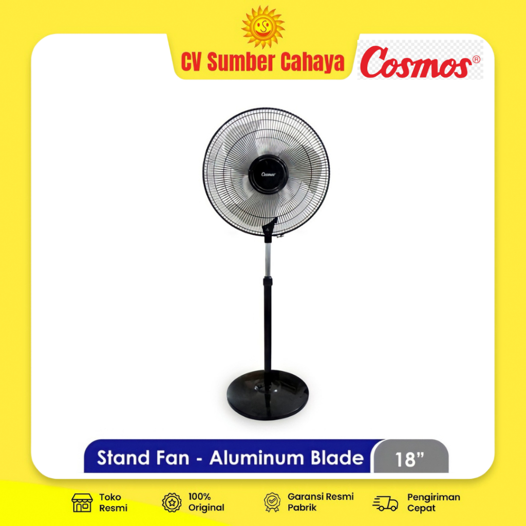 Jual Cosmos Kipas Angin Berdiri Besi 18" TIF-1801S Stand Fan TIF 1801S ...