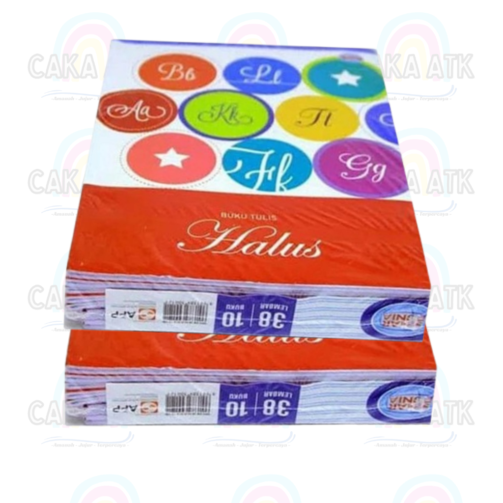 Jual [ 1 Pak ] Buku Tulis HALUS SIDU Sinar Dunia 38 Lembar / Buku Garis ...