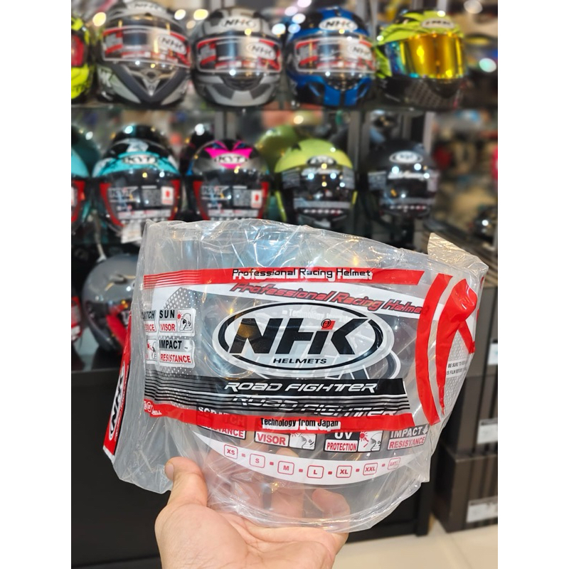 Jual KACA HELM NHK R1 / VISOR NHK R1 DOUBLE VISOR ORIGINAL NHK | Shopee ...