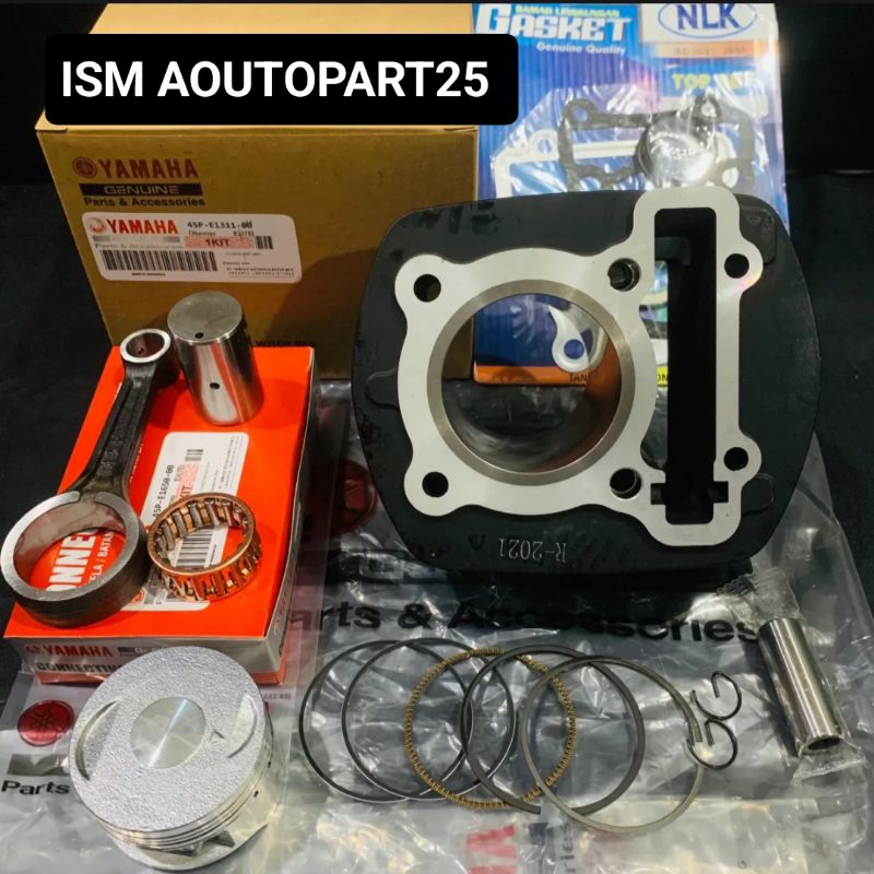 Jual Blok Seher Komplit+Stang seher 45P yamaha Byson Karbu,Byson FZ 16 Original | Shopee Indonesia