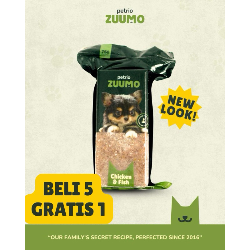 Jual ZUUMO ORIGINAL CHICKEN & FISH 750 gram | Shopee Indonesia