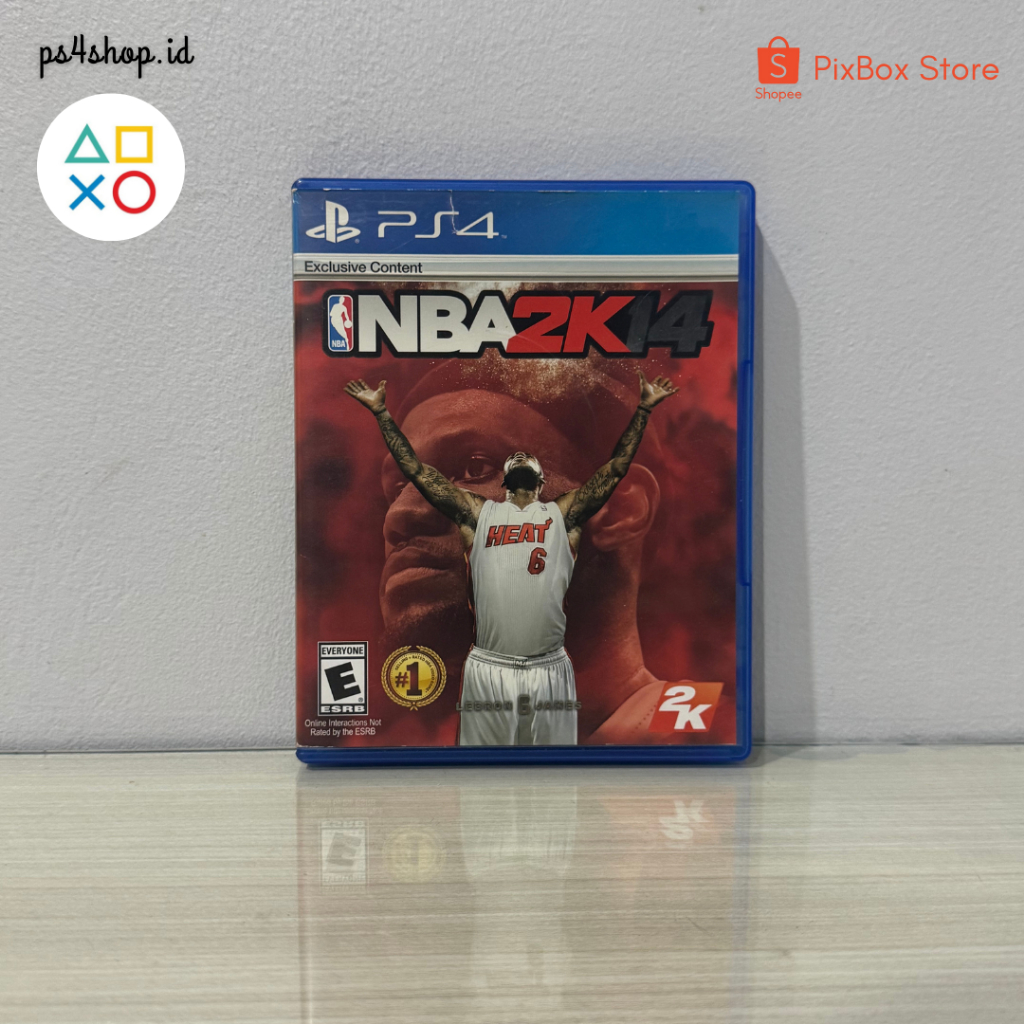 Jual BD KASET NBA 2K14 PS4 SECOND BEKAS GAME BASKET THE ONLY ONE MUSIM 2014 LEBRON JAMES LEGEND ...