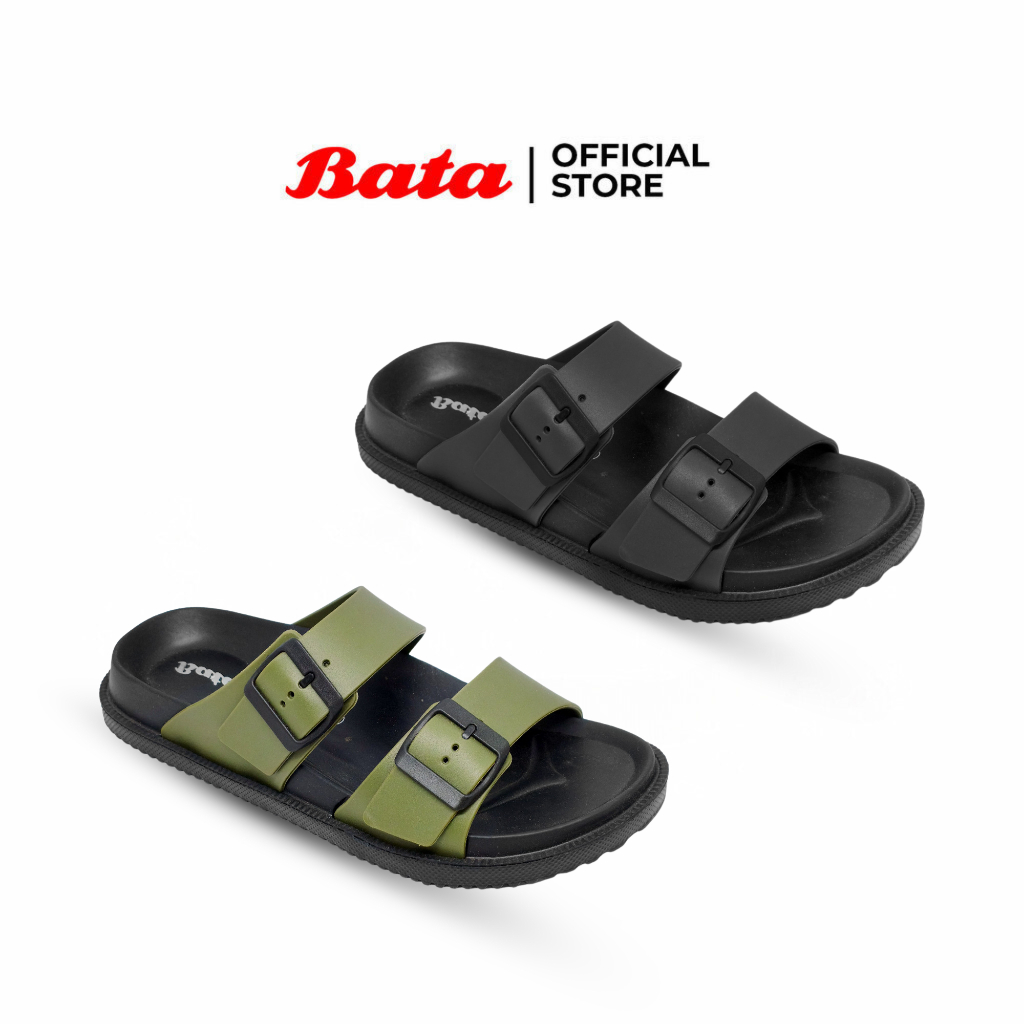 Jual BATA - ORTHOPLUS "Extra Cushioning" Sendal Slide Karet Pria ...