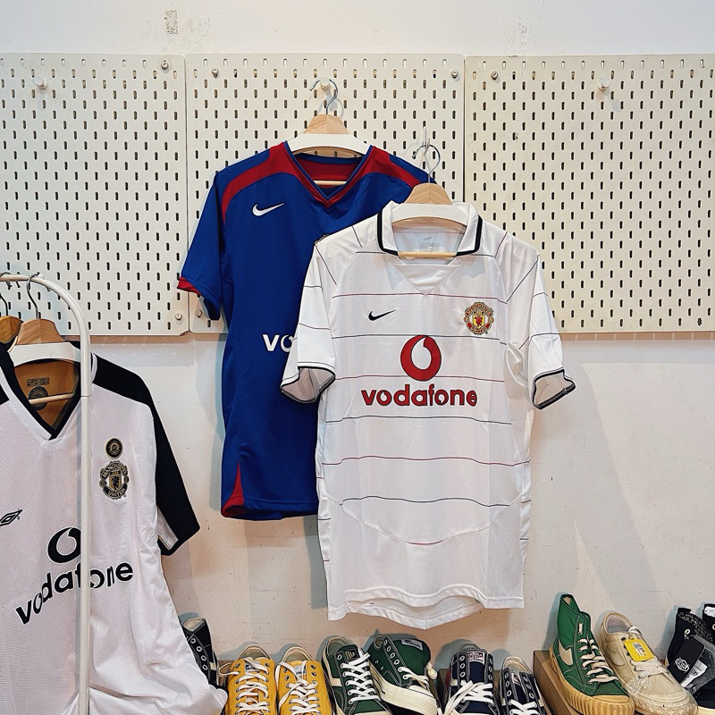 Jual Jersey Vintage M U Vodafone | Jersey retro | Shopee Indonesia